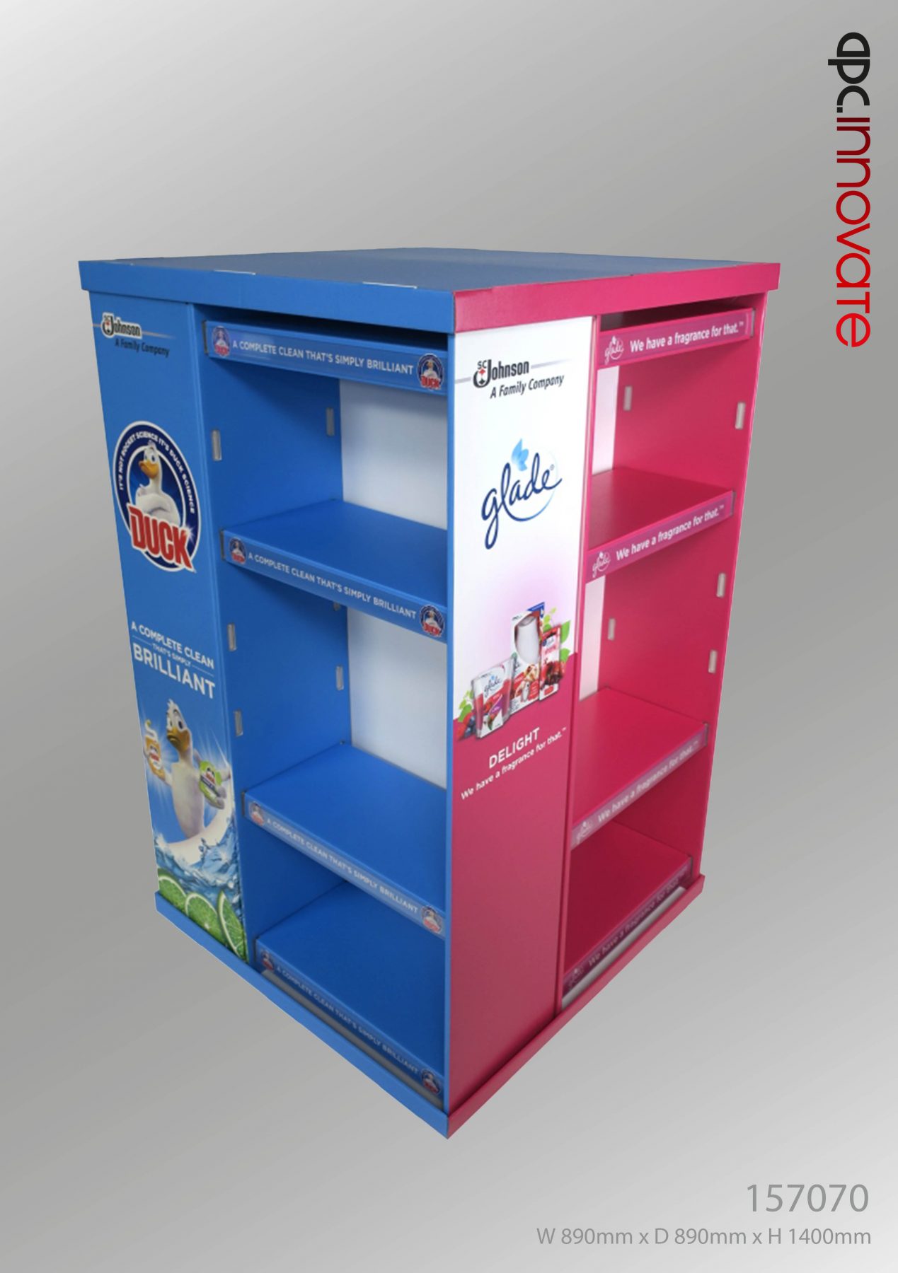 Pallet Display That Complements Your Products | APC Innovate