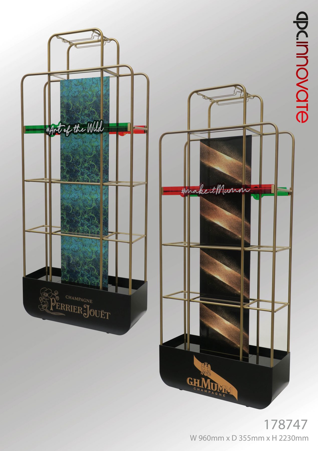 Achieve Brand Distinction With Stunning Floor Stand Displays